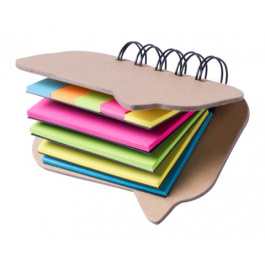 Blocco con post-it colorati